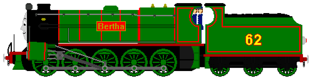 Bertha the Banker Engine by JamesFan1991 on DeviantArt