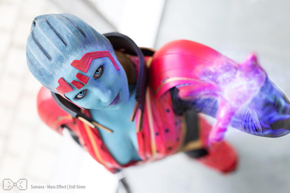 Samara Cosplay 02 Mass Effect - Evil-Siren by Evil-Siren on DeviantArt