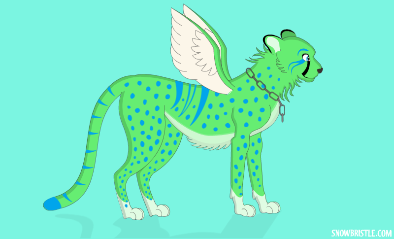 Sassy Dragon - Cheetah form by SassyDragon18 on DeviantArt