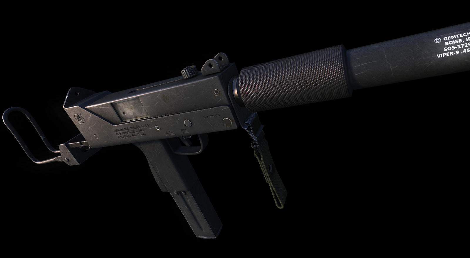 Cobray Ingram Mac 10 by Niteshader on DeviantArt