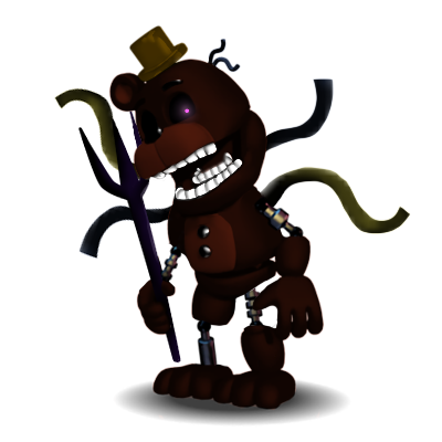 Adventure Redbear ( Model by BertBert ) by FnafDrawingWorld on DeviantArt