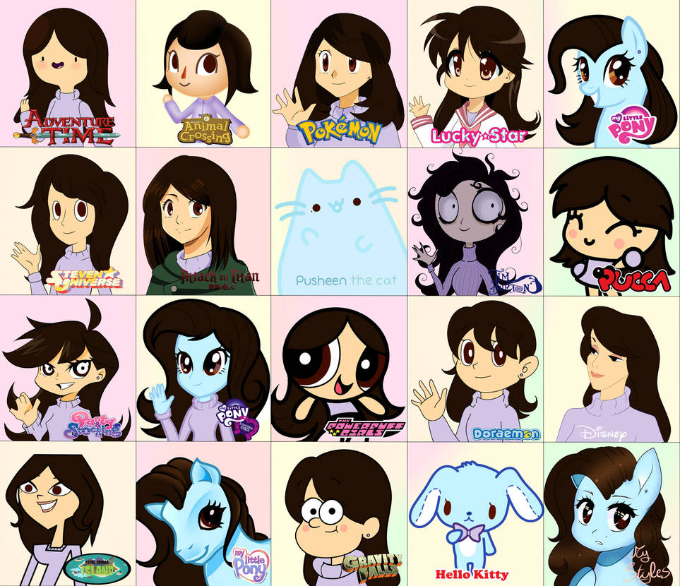 20 Styles Challenge By Clefficia On Deviantart 