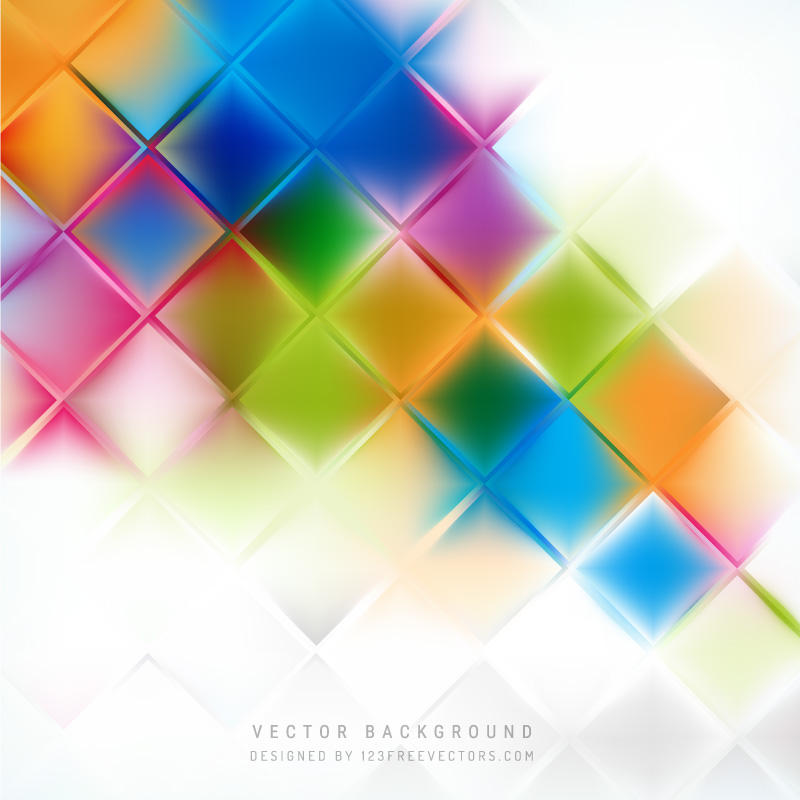 Colorful Square Background Free Vector by 123freevectors on DeviantArt