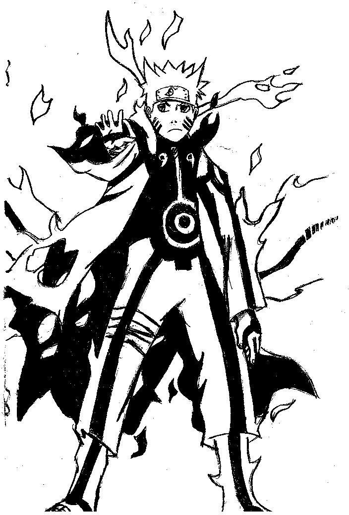 Naruto Bijuu Mode By Mystgun971 On Deviantart