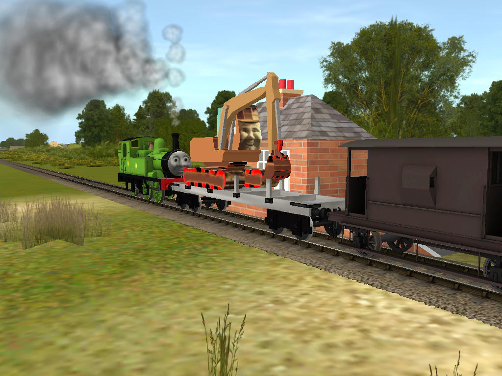 Oliver Gets Ungronded Train