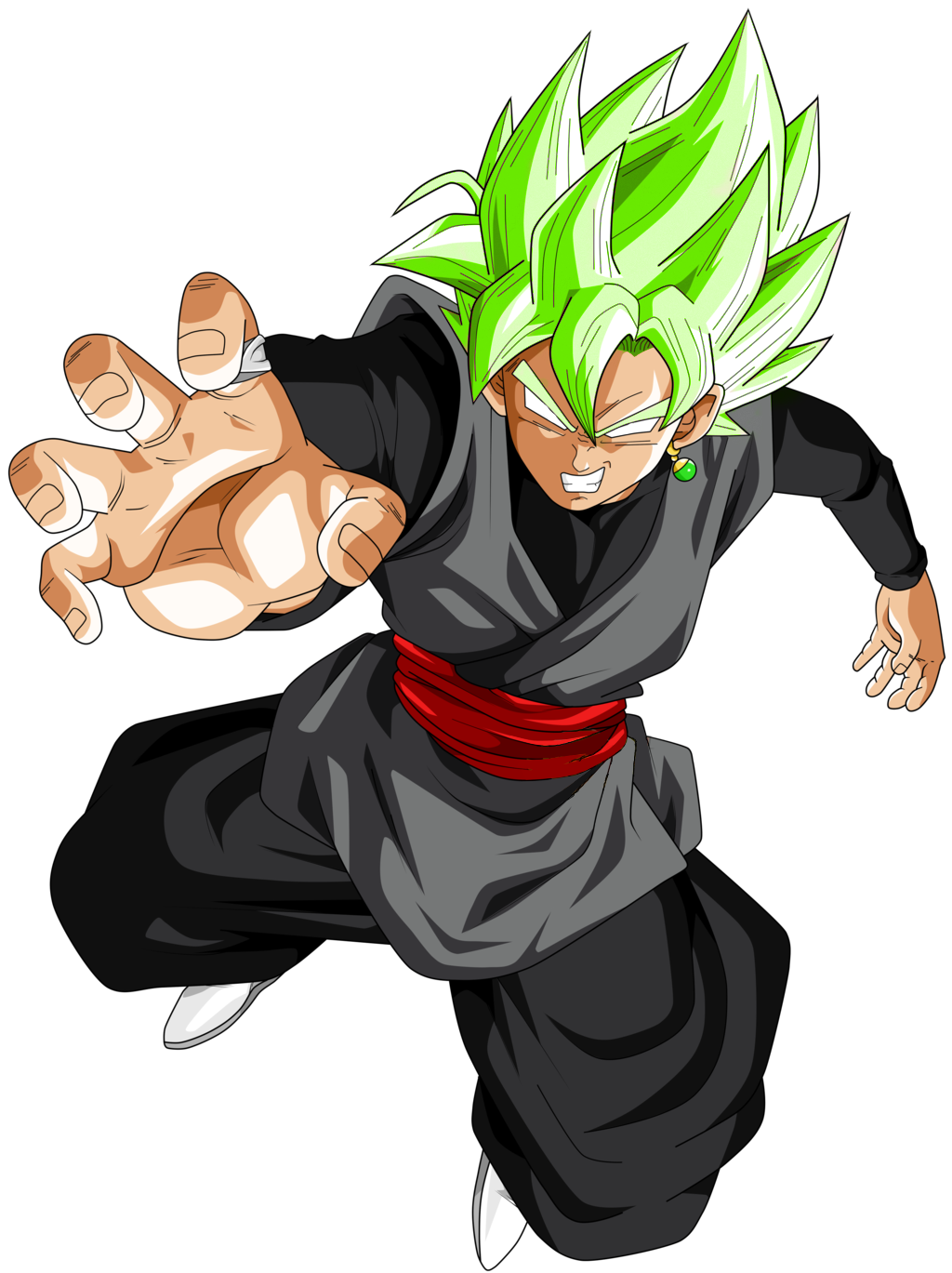 Black goku lssj by Narutosonic666 on DeviantArt