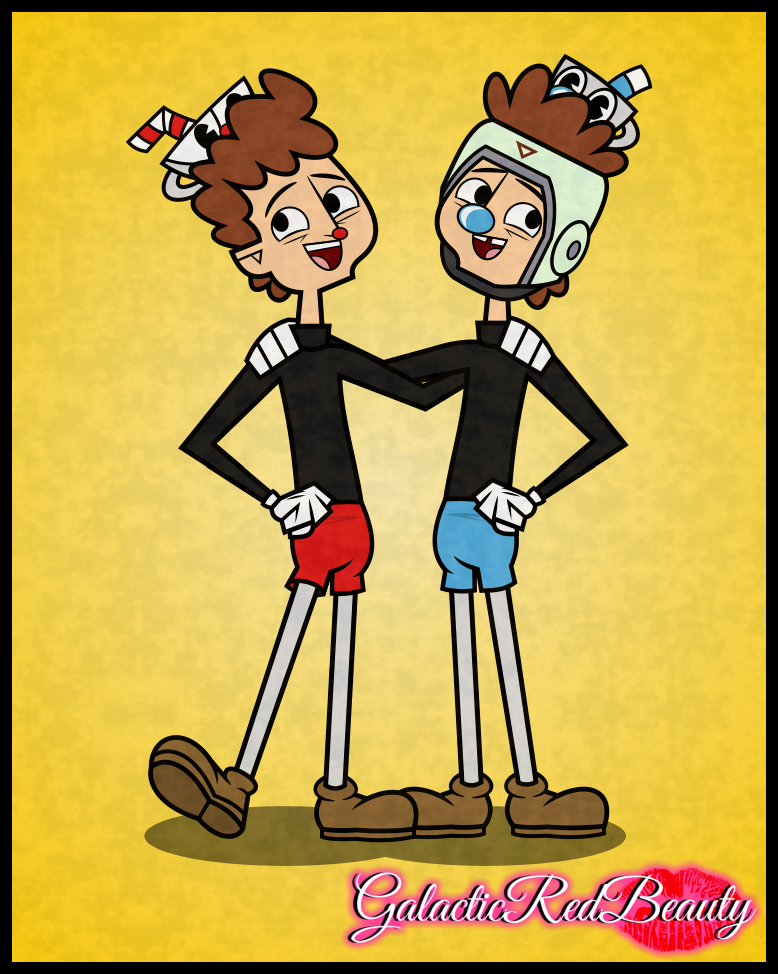 Jay and Mickey as Cuphead and Mugman by Galactic-Red-Beauty on DeviantArt