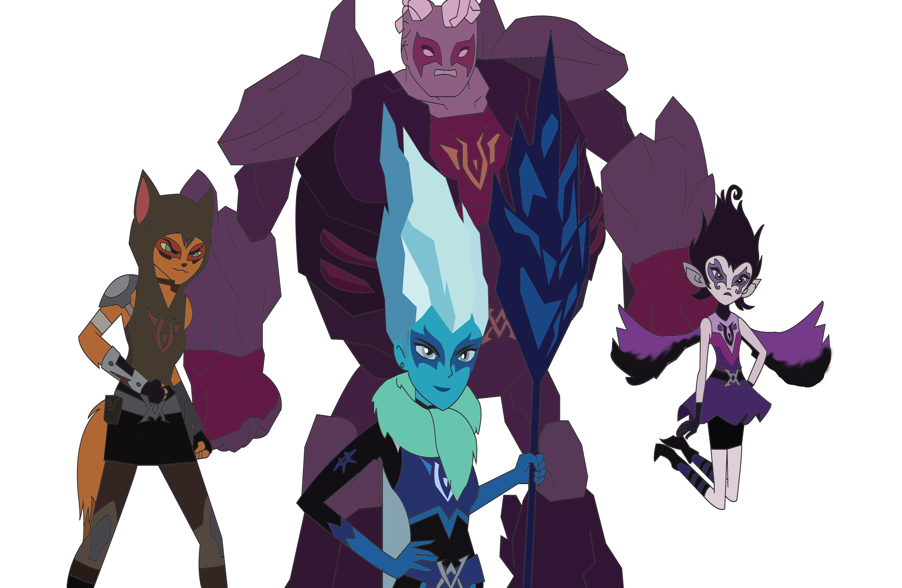 Mysticons - The Vexicons by SuperHeroTimeFan on DeviantArt