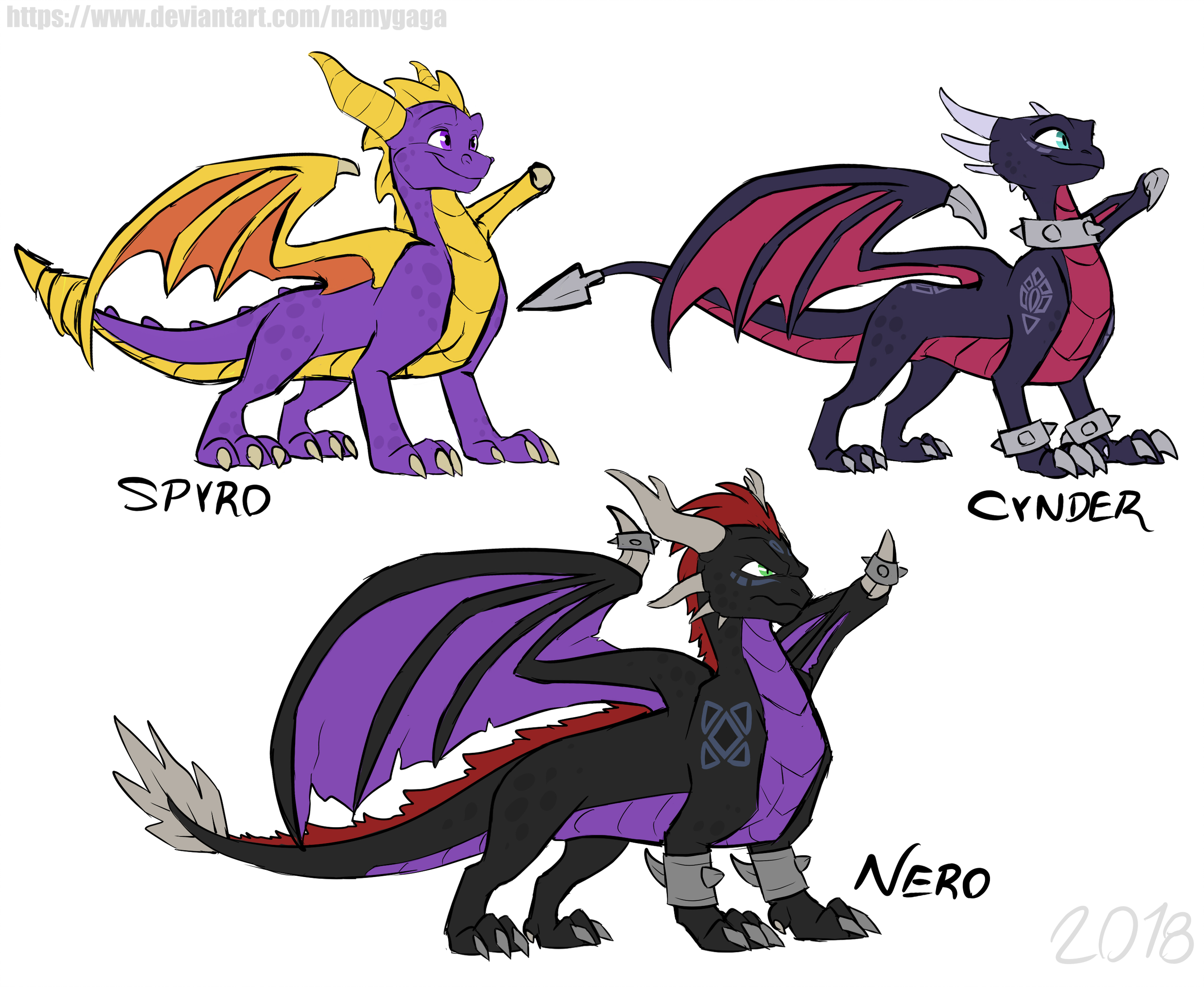 Spyro My Redesigns By NamyGaga On DeviantArt spyro-my-redesigns-by-namygaga-on-deviantart