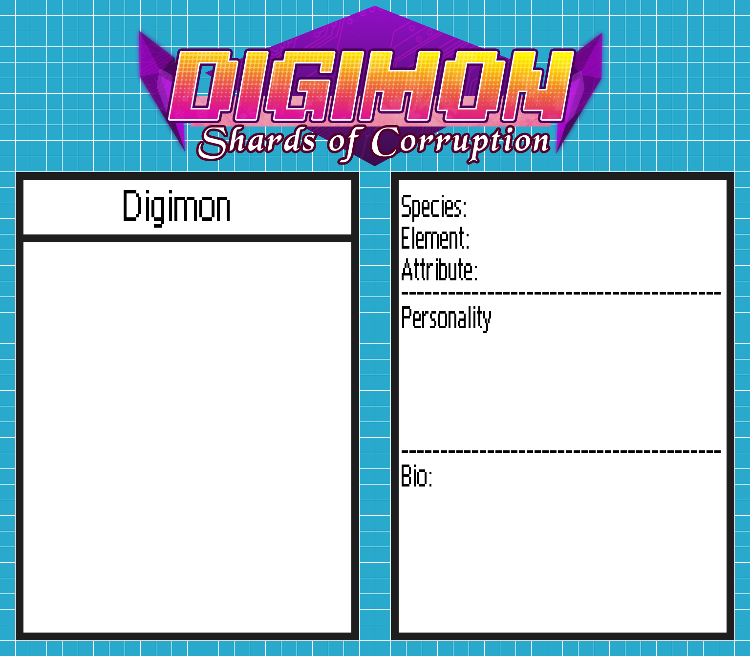Digimon - SoC: Digimon NPC Character Sheet by Digi-Knight on DeviantArt