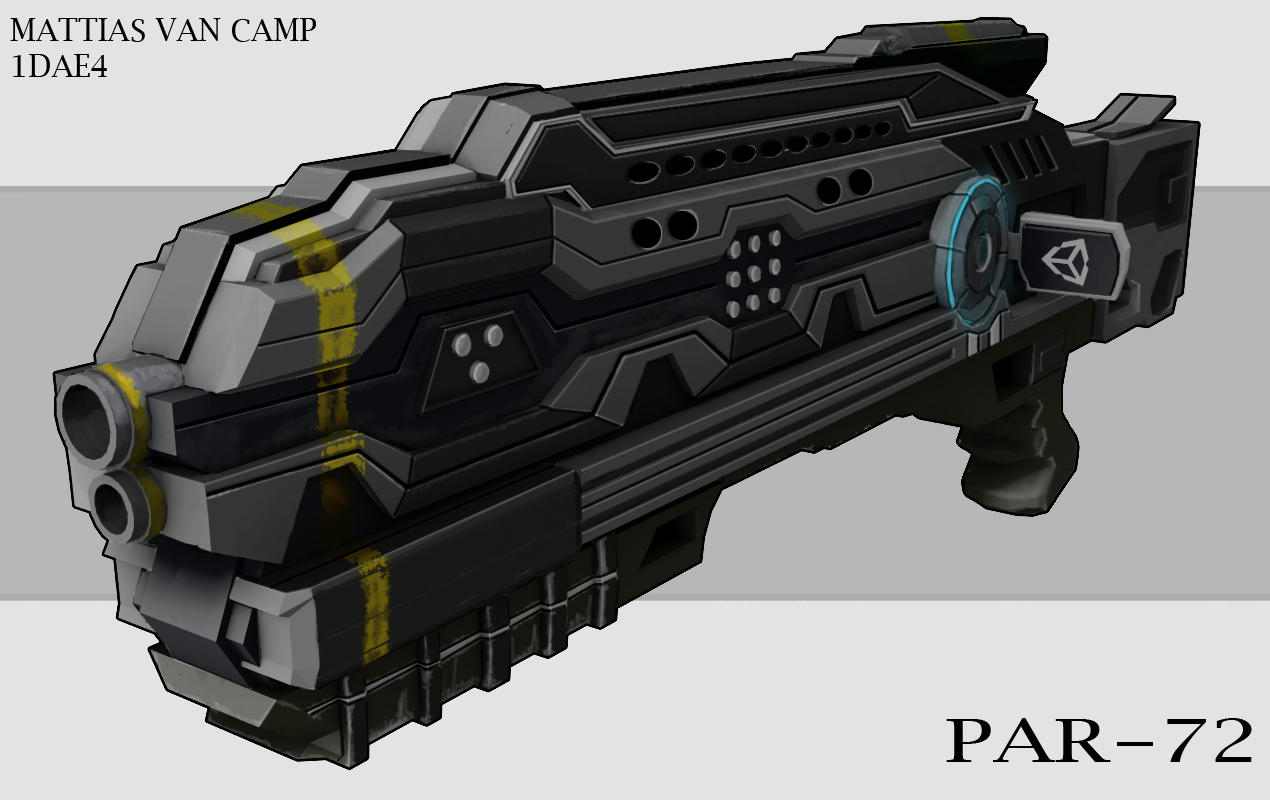 FPS gun render paint over WIP by mattiasvancamp on DeviantArt