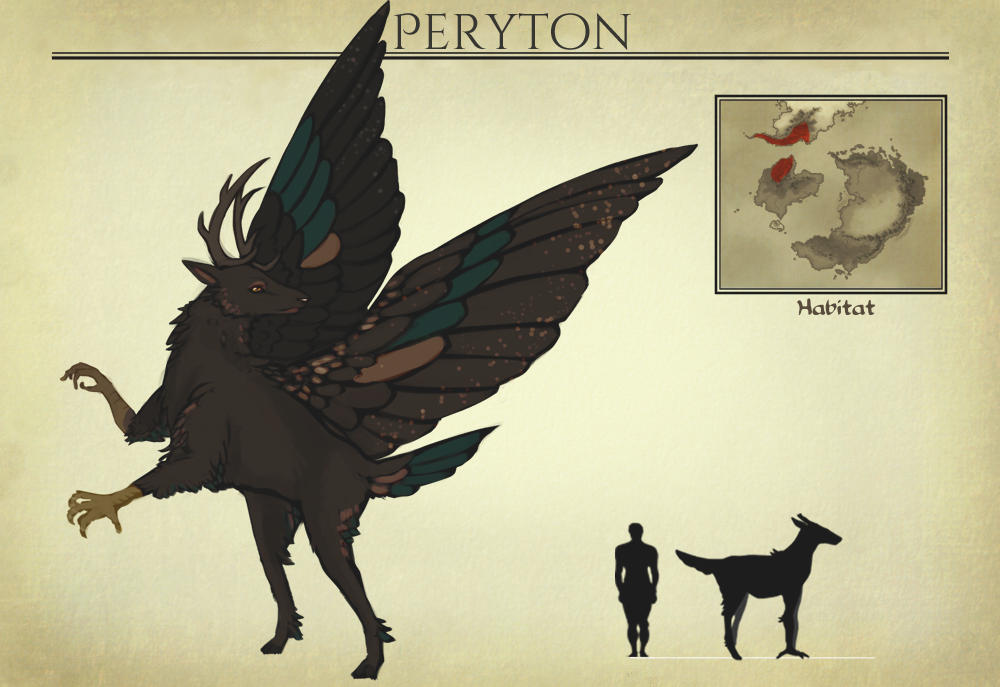 AA: Peryton by Azliene on DeviantArt