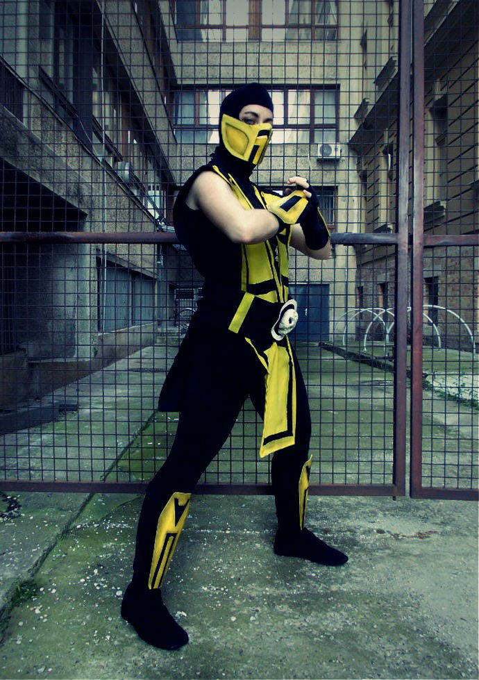 Scorpion -Mortal Kombat- cosplay by grimmiko88 on DeviantArt