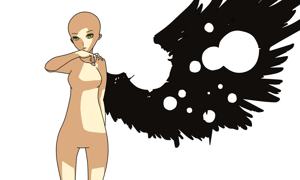 Shot Angel Base By Basemakerofdarkness On Deviantart