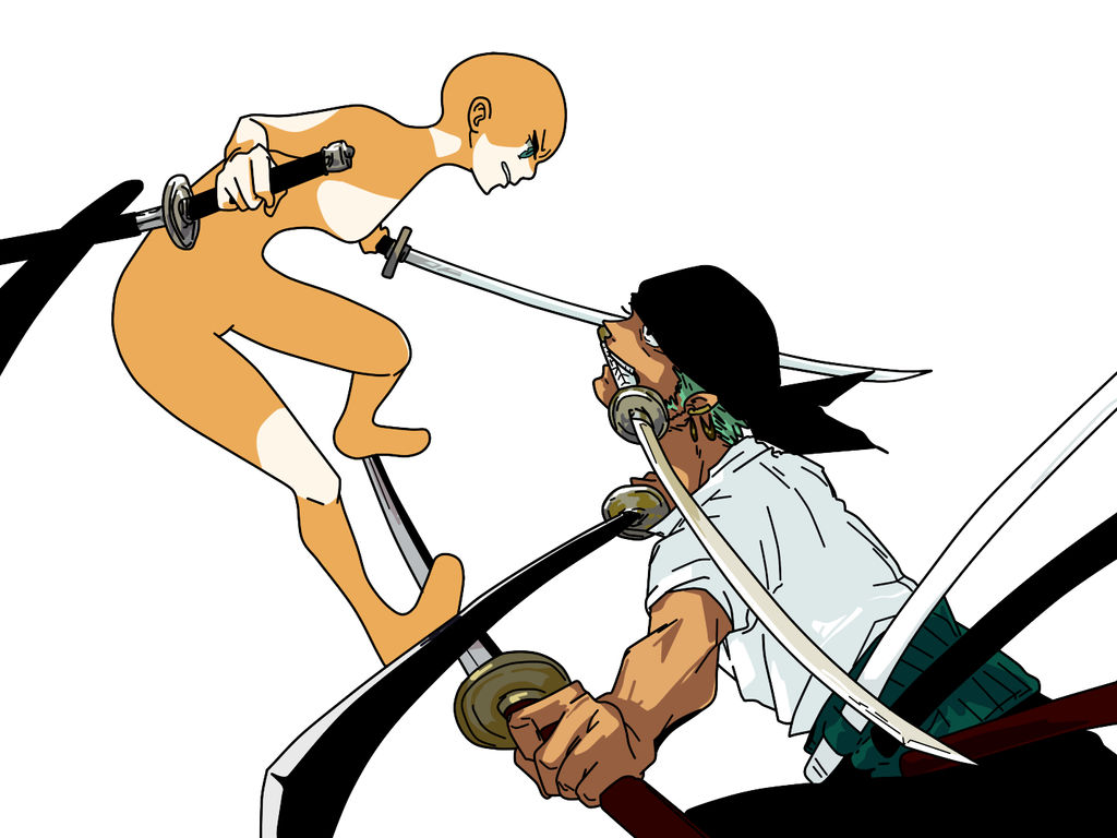 fight Zoro base by Basemakerofdarkness on DeviantArt
