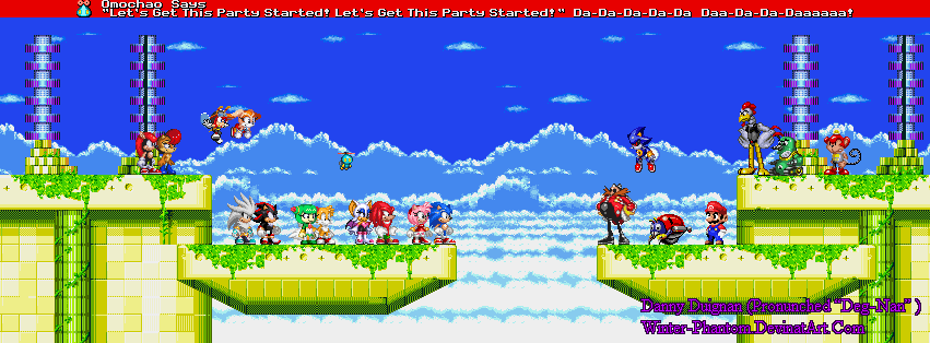 Sky Sanctuary Zone Banner by Winter-Phantom on DeviantArt