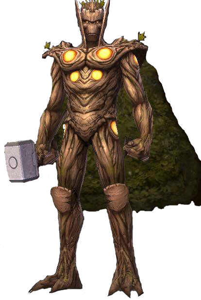 Marvel Future Fight - Thor's Groot Secret Wars PNG by DavidBksAndrade ...