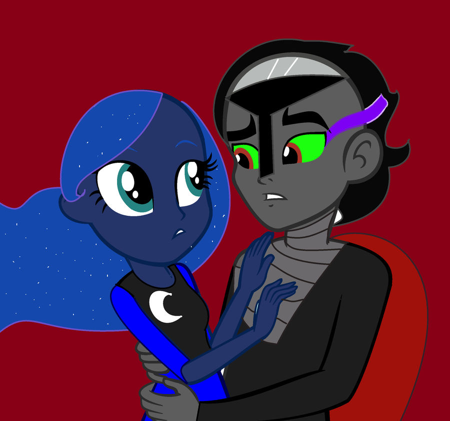 Luna x King sombra by roxellover101 on DeviantArt