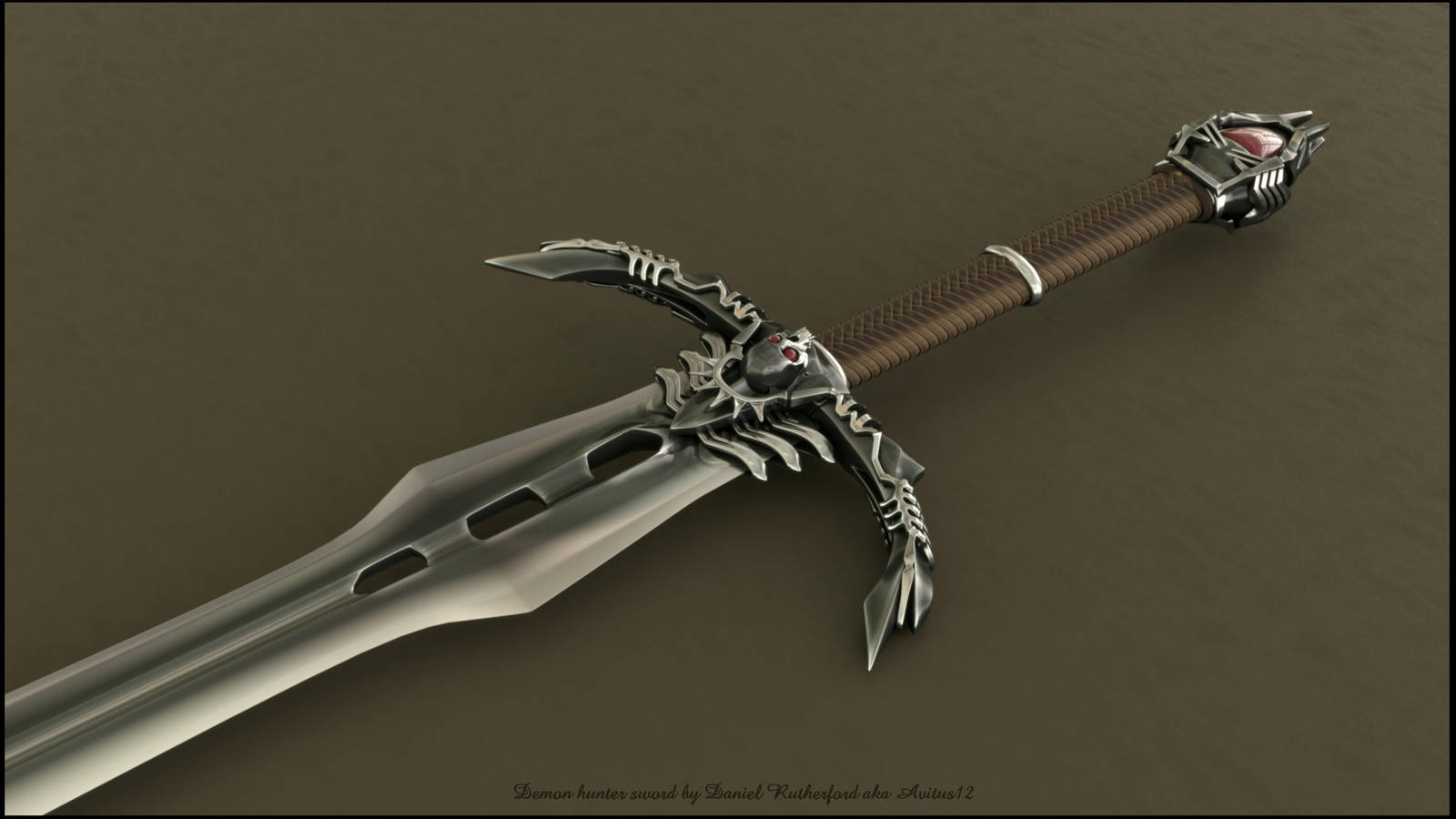 Demon hunter sword 2 by Avitus12 on DeviantArt