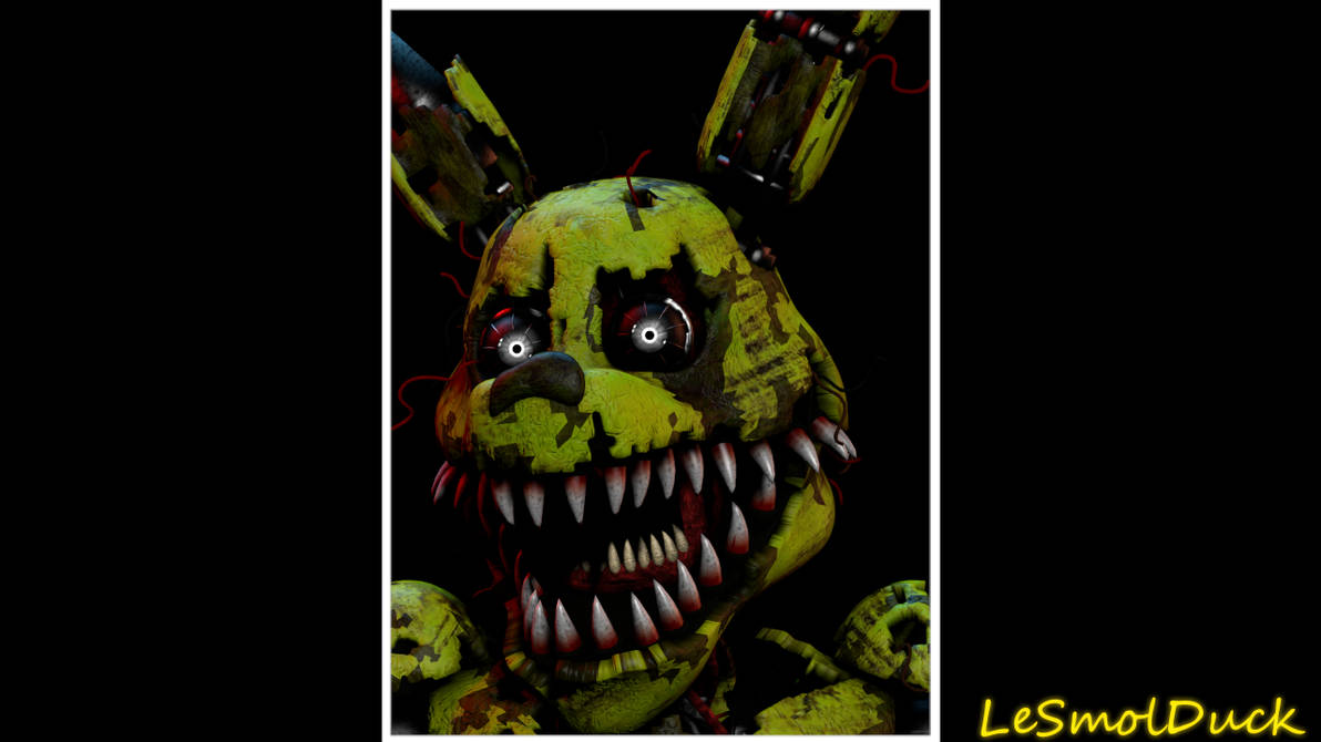 [FNAF SFM] Nightmare Springtrap Mugshot by LeSmolDuckSFM on DeviantArt