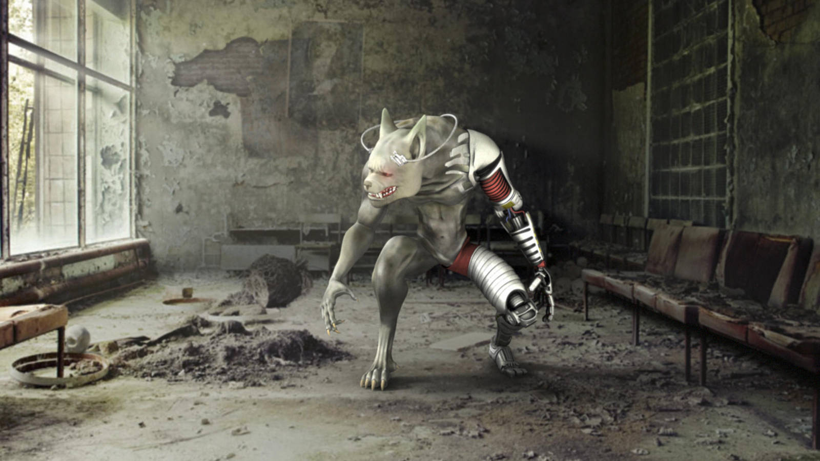 Outlander Cyborg-Werewolf by 0utlanD3r on DeviantArt