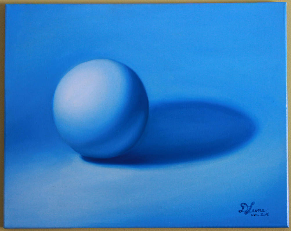 The sphere - Lighting study on simple shape (2016) by DemieLune on ...