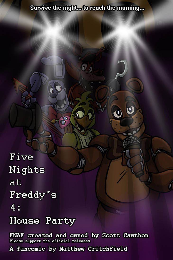 FNAF4 House Party - Behind the Scenes 01 10-12-17 by Mattartist25 on ...