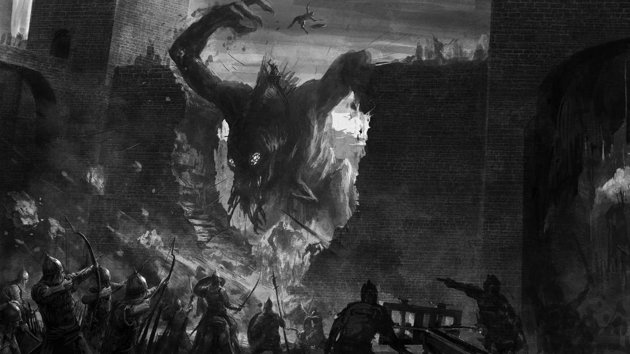 Epic Monster Battle by wraithdt on DeviantArt