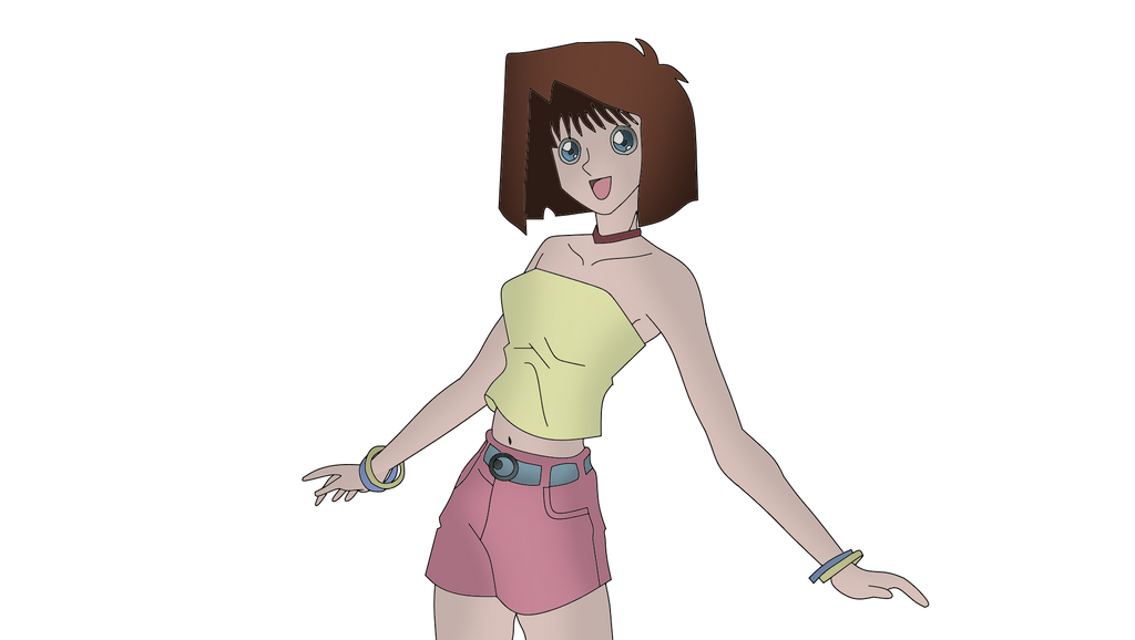 Tea Gardner (Yu-Gi-Oh) by TheStealthDrawings on DeviantArt