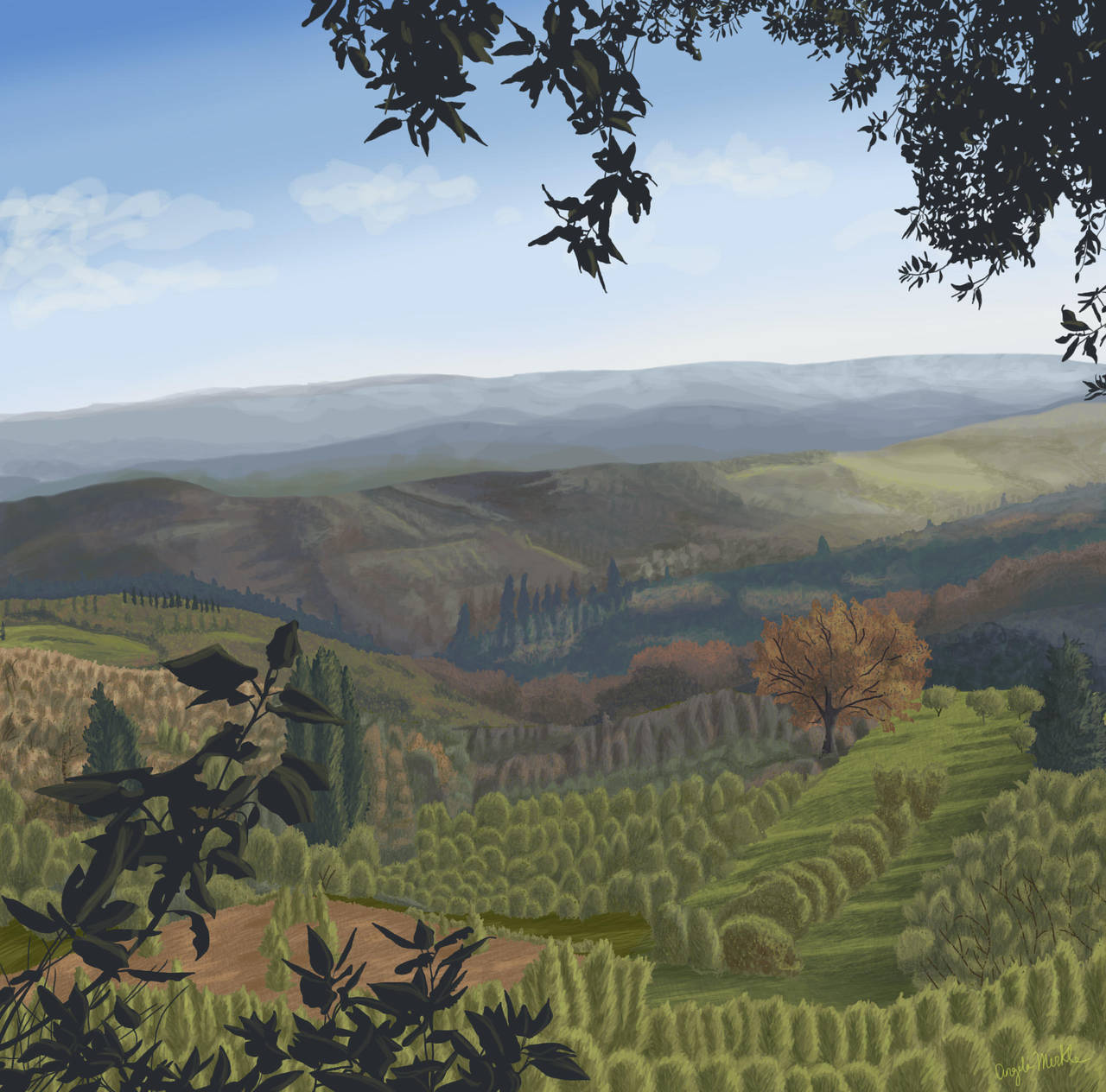 Italian Countryside by Dawnchaser on DeviantArt