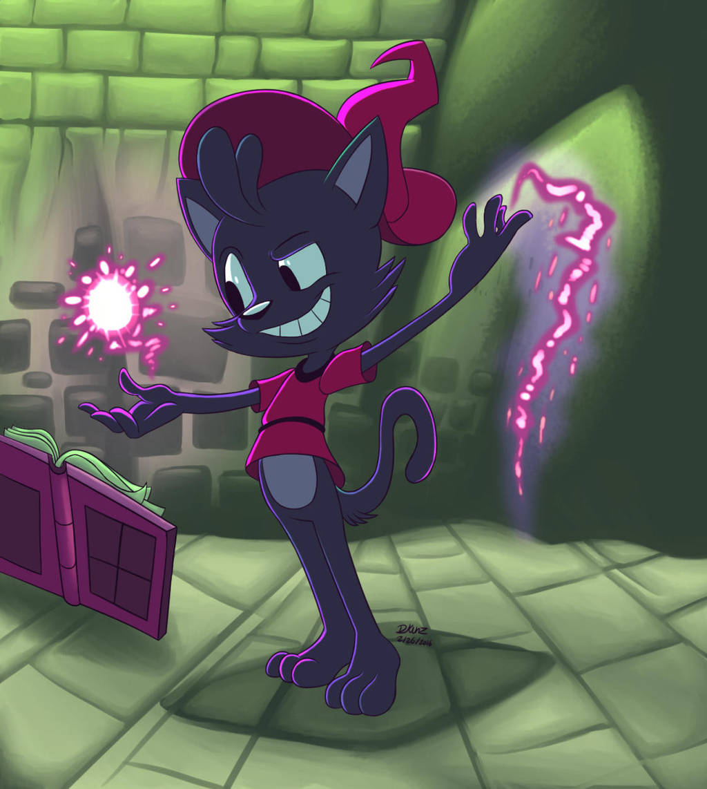 Magicat by the book by megadrivesonic on DeviantArt