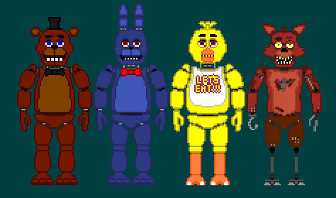 Fnaf 1 Cast V2.1 by TommyProductionsInc on DeviantArt
