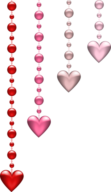 Dangling Hearts png by yotoots on DeviantArt