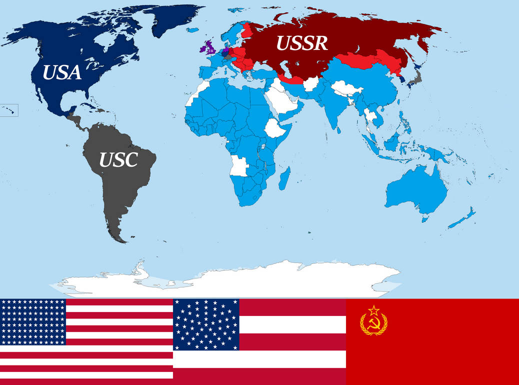 End Of Cold War Map The Devastation of Europe and Japan - A Second ...
