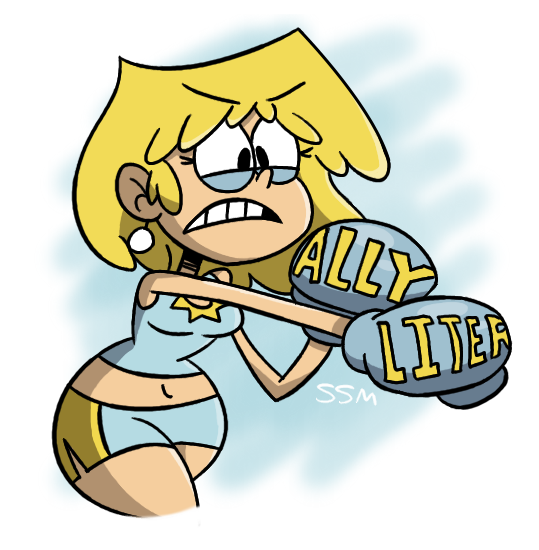 Boxing Lori by StrongSeanMann on DeviantArt