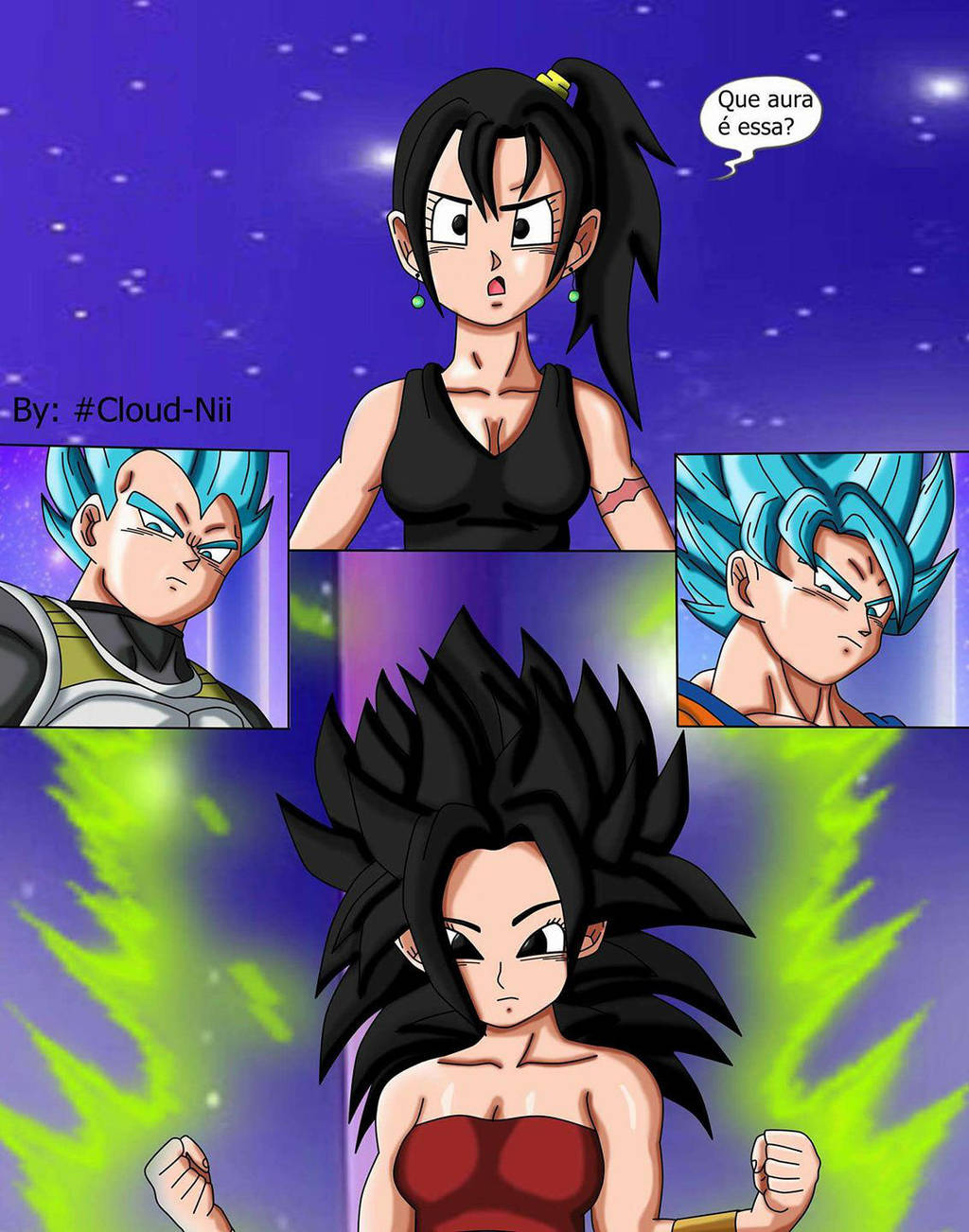 Other Super Saiyan Girl By Yekun Tenshei On Deviantart