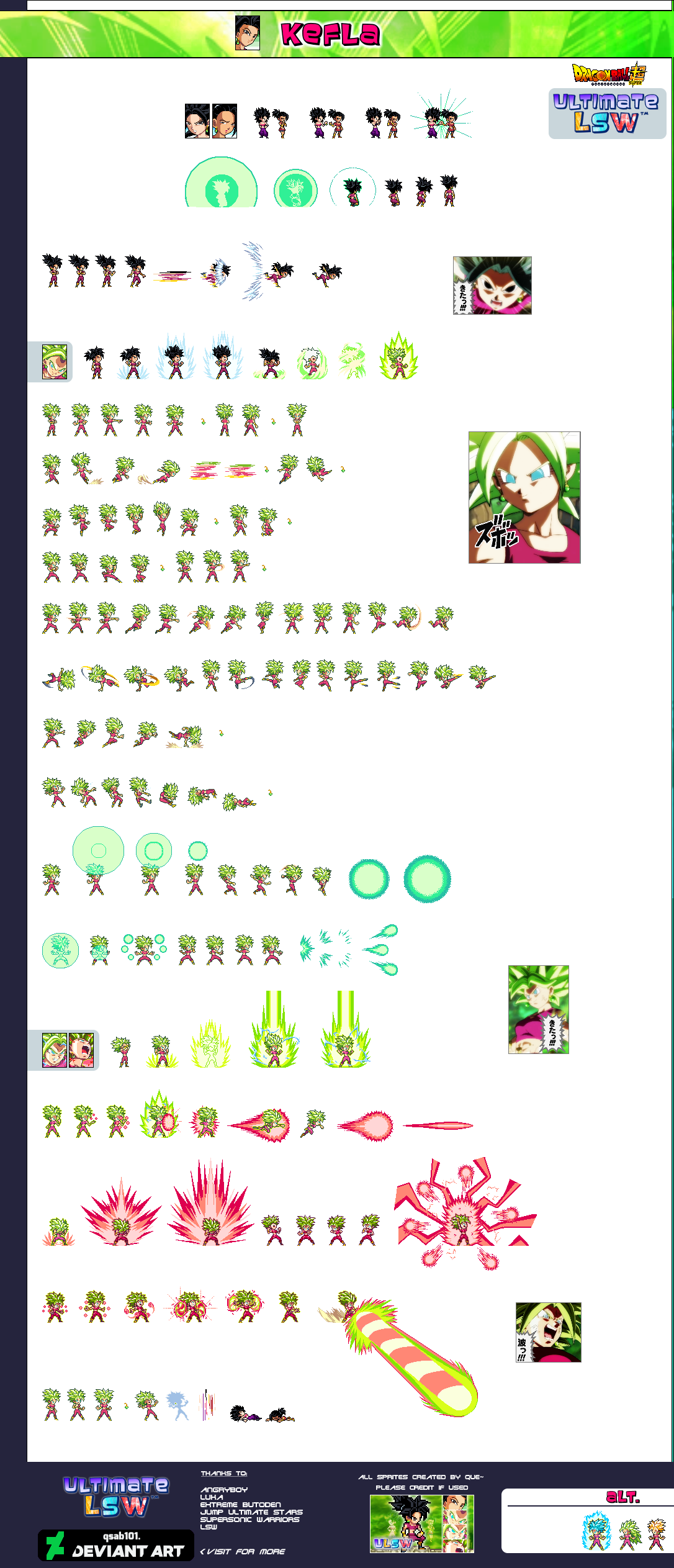 Kefla - Ultimate LSW Sheet by qsab101 on DeviantArt