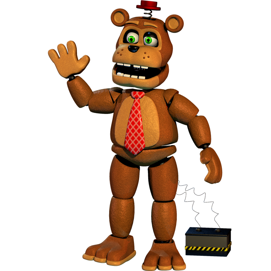 Neddbear FullBody - [FNaF 6 FFPS] by ChuizaProductions on DeviantArt