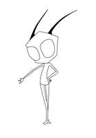 Irken Male and Female Bases by Zerna on DeviantArt