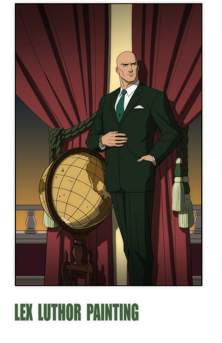 YOUNG JUSTICE: INVASION: LEX LUTHOR PAINTING by Jerome-K-Moore on ...