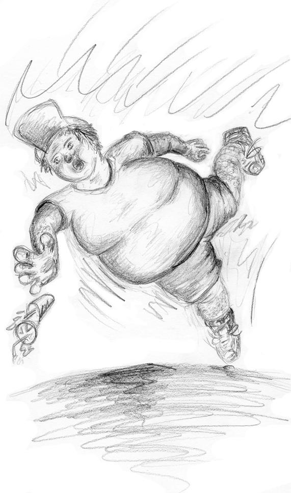 Fat People Falling Down by m0nkeyswaitwut on DeviantArt