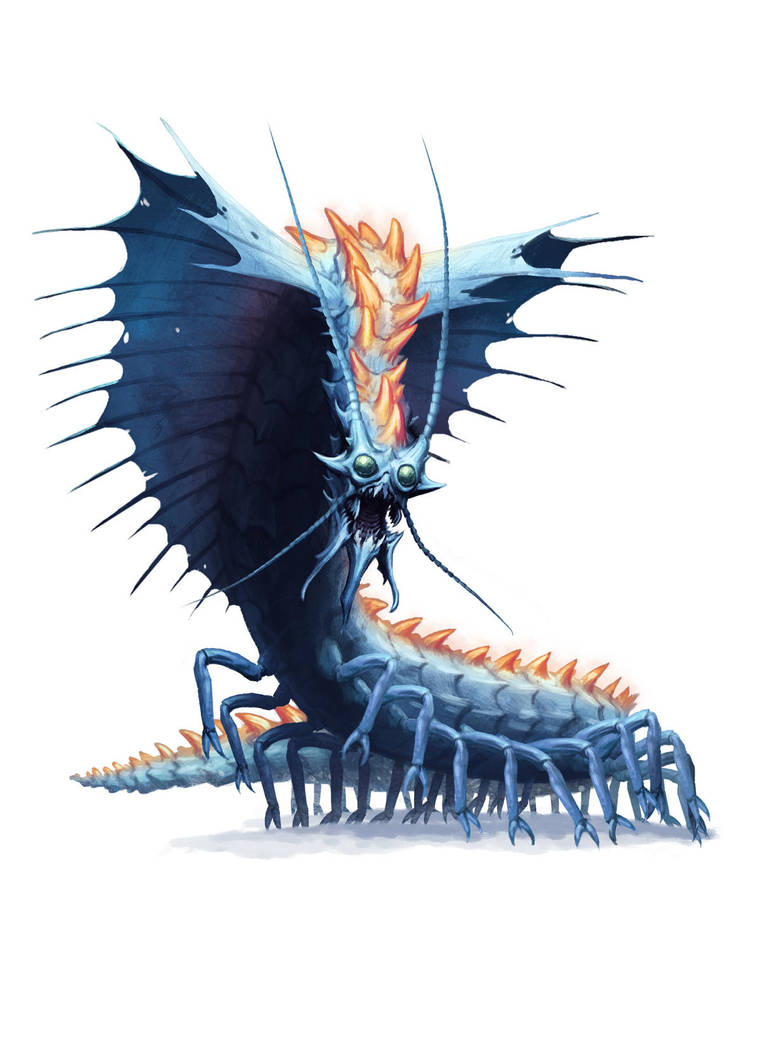 DnD - Remorhaz by M0AI on DeviantArt