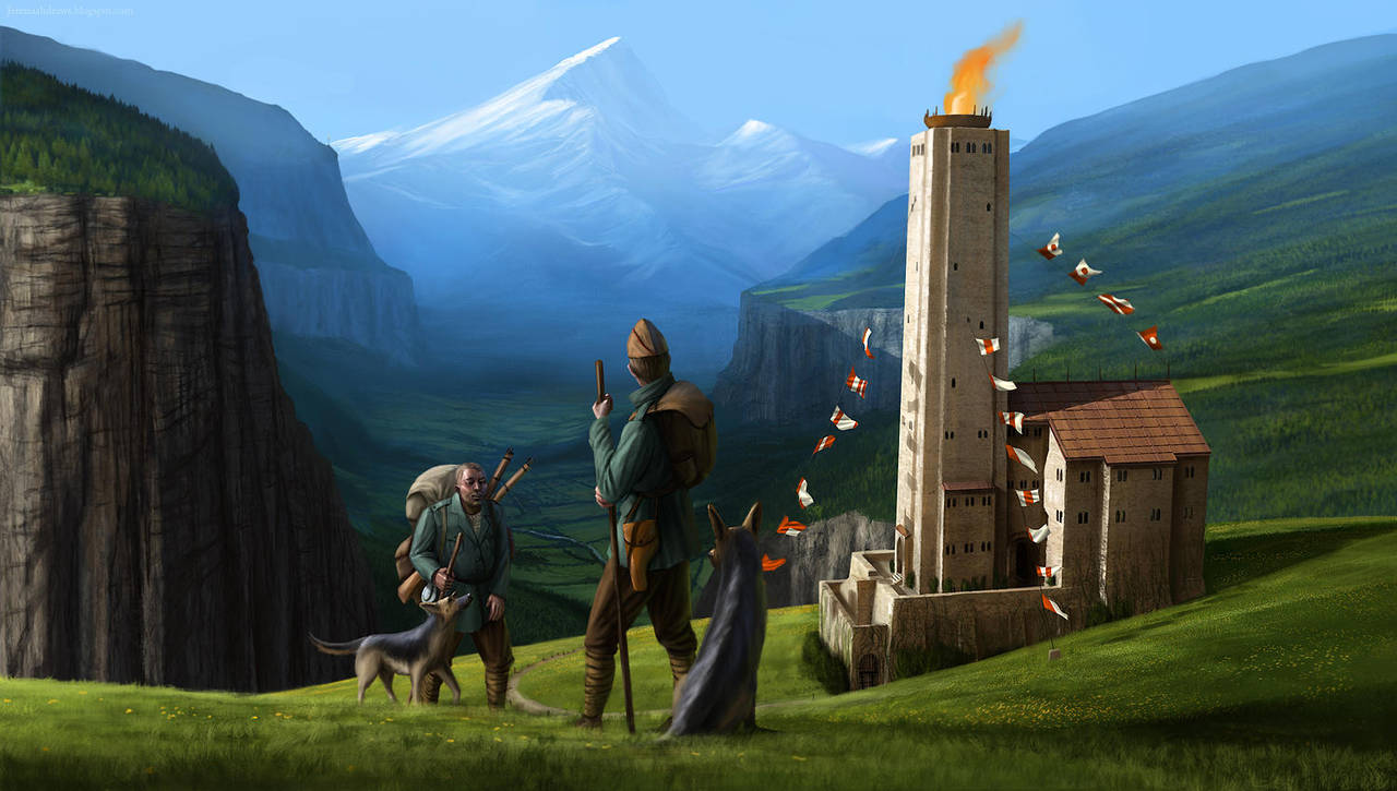 Beacon Tower II by Jeremiah Humphries : r/ImaginaryTowers