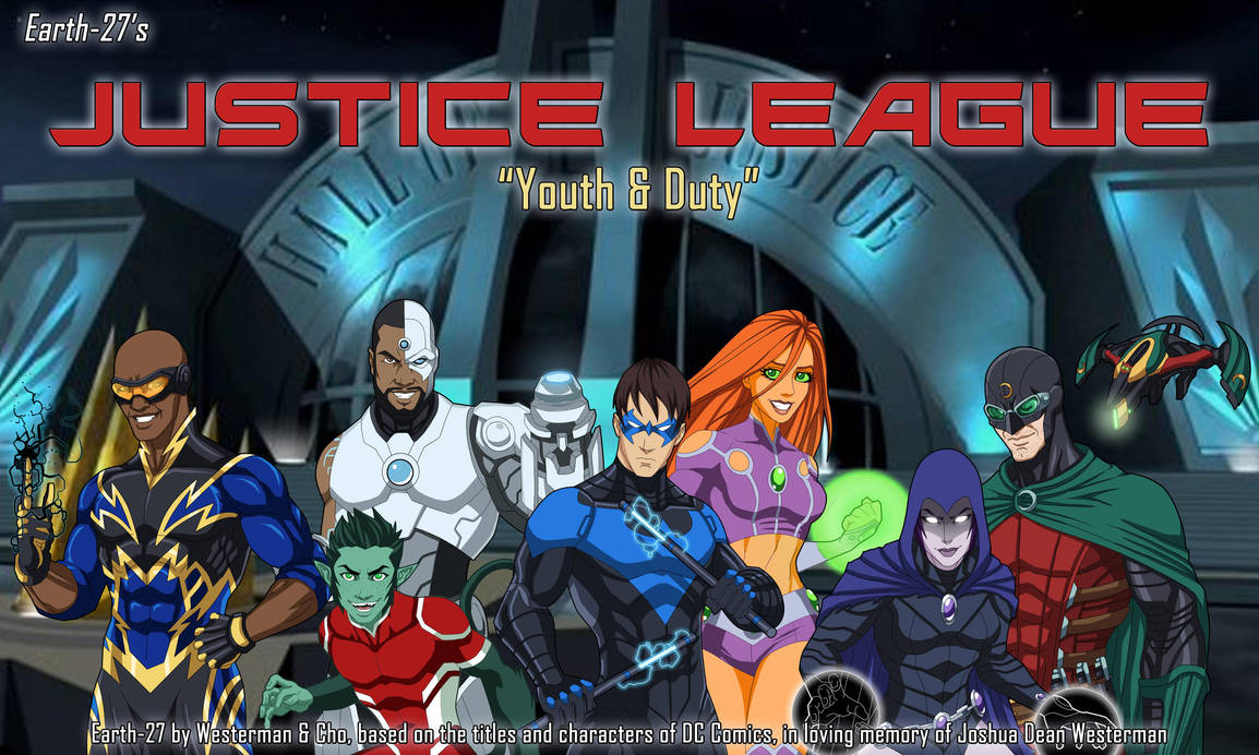 The Earth-27 Justice League Roster by Roysovitch on DeviantArt
