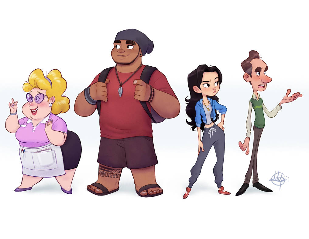Random Characters 7 By Luigil On Deviantart