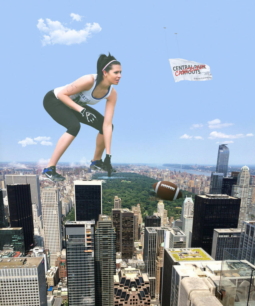 Giantess Football With Angela Rypien by docop on DeviantArt