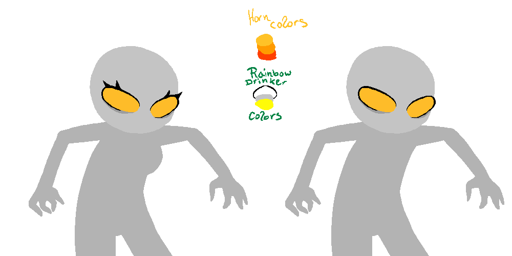 Homestuck troll bases by SkellieSkellie on DeviantArt