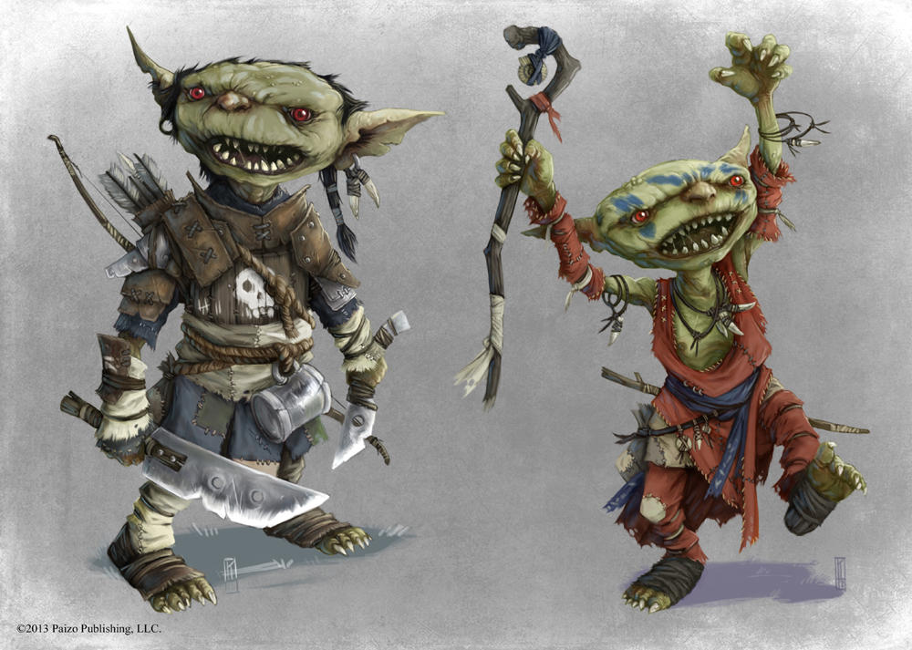 Pathfinder - Goblin 'Iconics' by TimKings-Lynne on DeviantArt