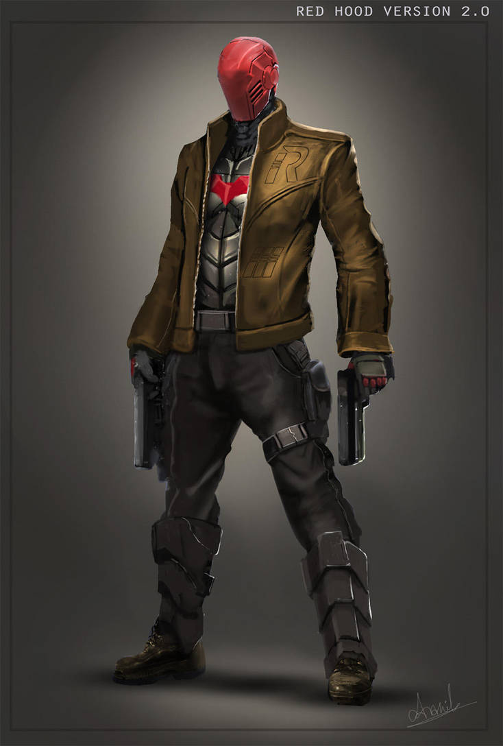 Red Hood With The Jacket 2.0 by umbatman on DeviantArt