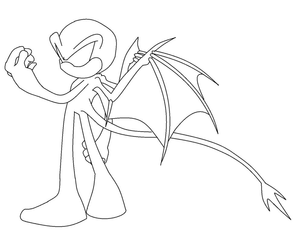Demon Sonic Base by swordslasher299 on DeviantArt